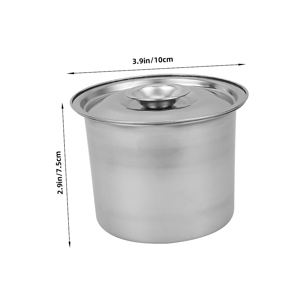 LALADEFIEE Ice Cream Container Food Storage Box Lids Freezer Storage for Ice Cream Desserts 10cm Capacity