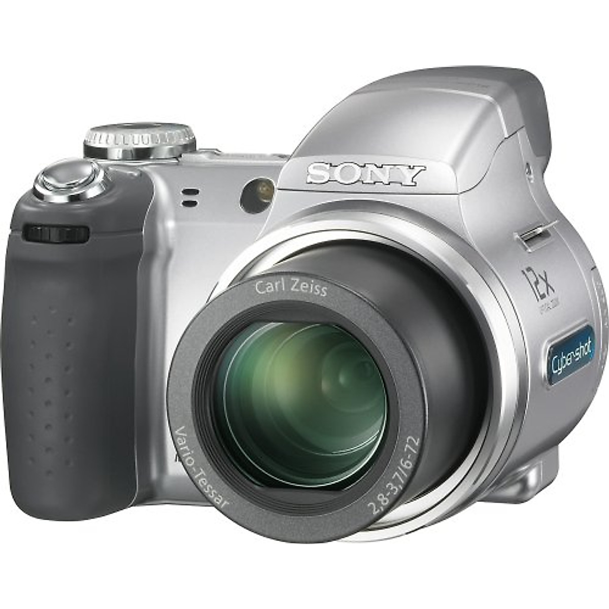 Sony Cybershot DSC-H2 6MP Digital Camera with 12x Optical Image Stabilization Zoom (OLD MODEL)