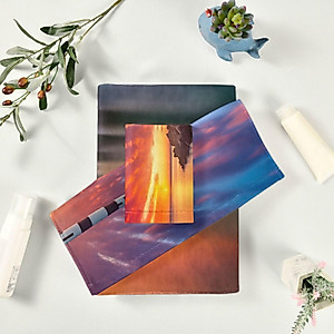 Flradish Lighthouse Towels 3 Pack Bath Towels for Bathroom Set Soft Cotton Highly Absorbent Lightweight & Quickdry Towel Set 1 Bath Towel,1 Hand Towel,1 Washclothe