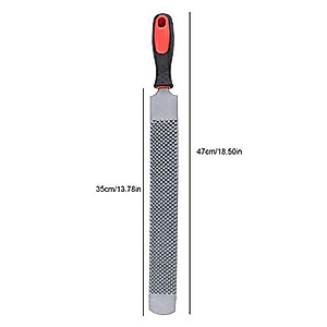 LZKW Double Sided Farrier Tool Professional Horse File Horse File, Horse Rasp, for Clean up The Horse's Hooves