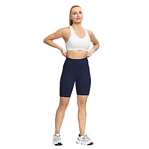 VALANDY Yoga Shorts for Women High Waist Biker Shorts Casual Lounge Shorts Buttery Soft Squat Proof