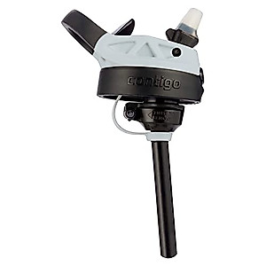 Contigo Kids Straw Stainless Steel Water Bottle with AUTOSPOUT Lid, 13oz, Licorice