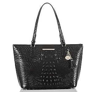 BRAHMIN Melbourne Medium Asher Bag Black One Size