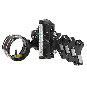 Axcel Accuhunter Sight 1 Pin .019 Archery Equipment, Black