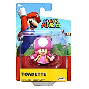 SUPER MARIO World of Nintendo 41142 - Jointed Figure - 6.3 cm - Toadette Figure