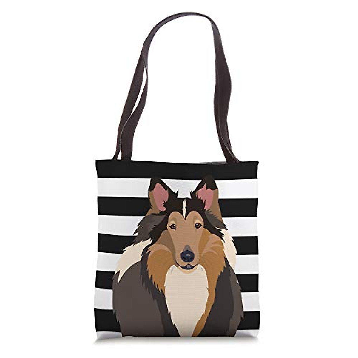 Rough Collie Dog Lover Gift Tote Bag