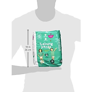 Hello Bello Premium Training Pants Size 4T-5T I 18 Count of Disposable, Gender Neutral, Eco-Friendly, and Potty Training Underwear with Snug and Comfort Fit I Li'l Barkers