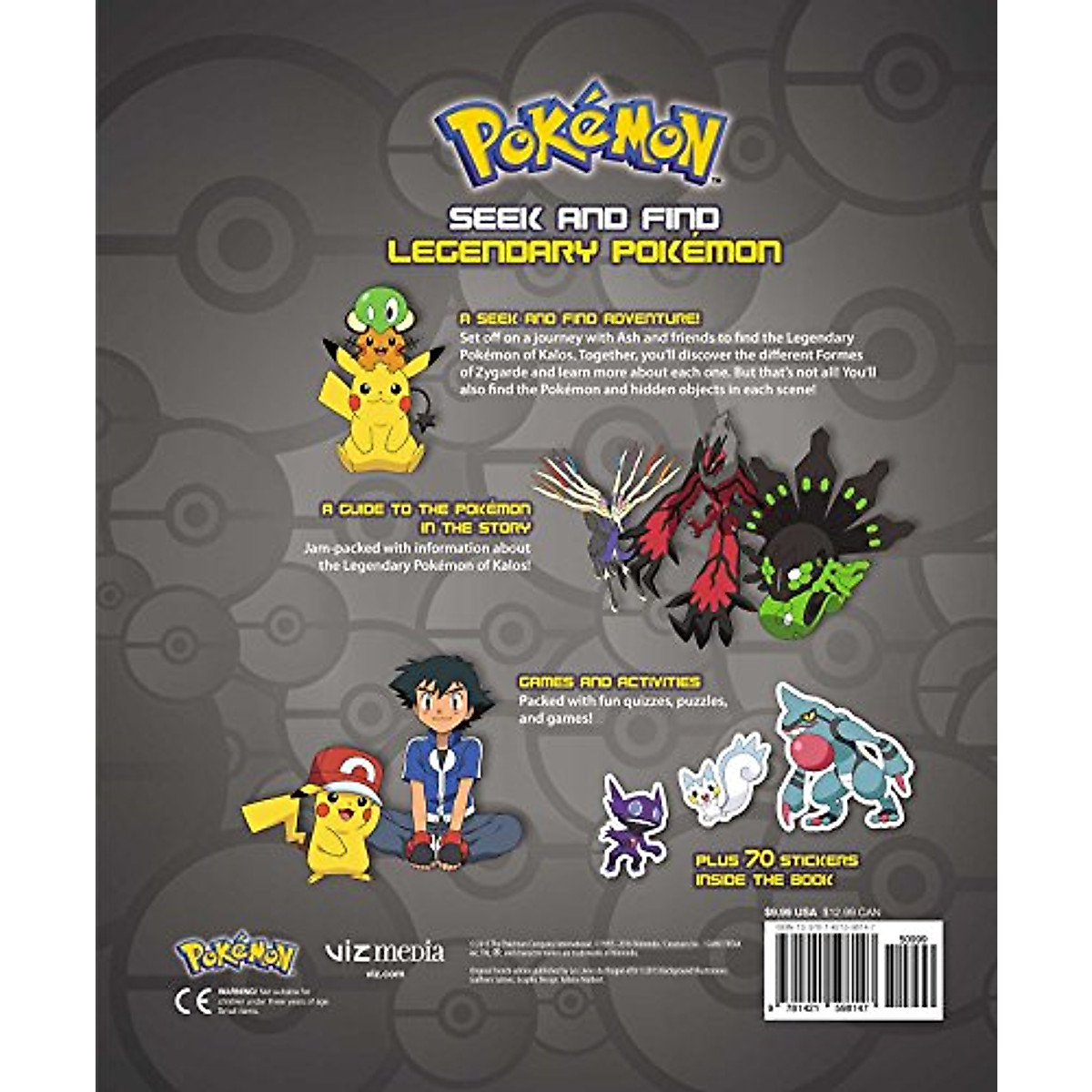 Pokémon Seek and Find: Legendary Pokémon