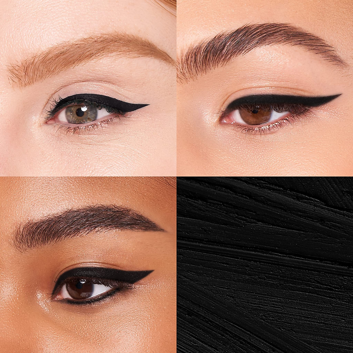 Mally Beauty Evercolor Gel Waterproof Eyeliner - Onyx - Creamy Long-Lasting Smudge-Proof Gel Formula - Retractable Eye Liner