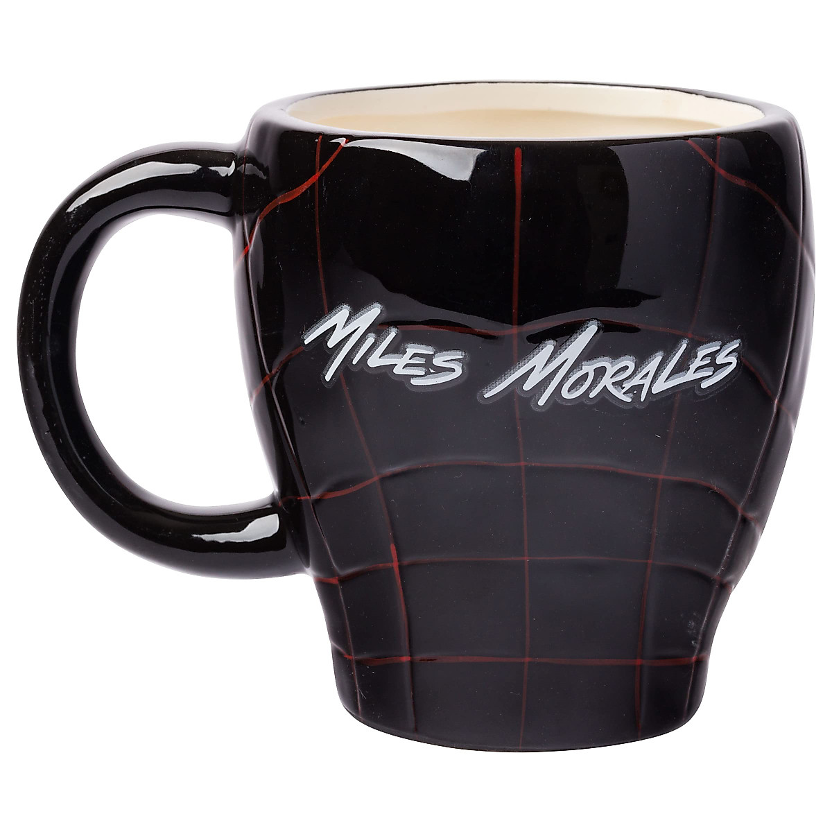 Silver Buffalo Spider-Man Miles Turn 3D Sculpted Ceramic Coffee Mug, 20 Ounces