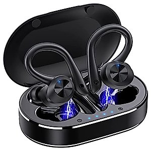 EUQQ Wireless Earbuds Bluetooth 5.3 Headphones for Sports 42Hrs Playtime HiFi Stereo Earphones Noise Cancelling Bluetooth Wireless Ear Buds with Mic for Running audifonos Bluetooth inalambricos
