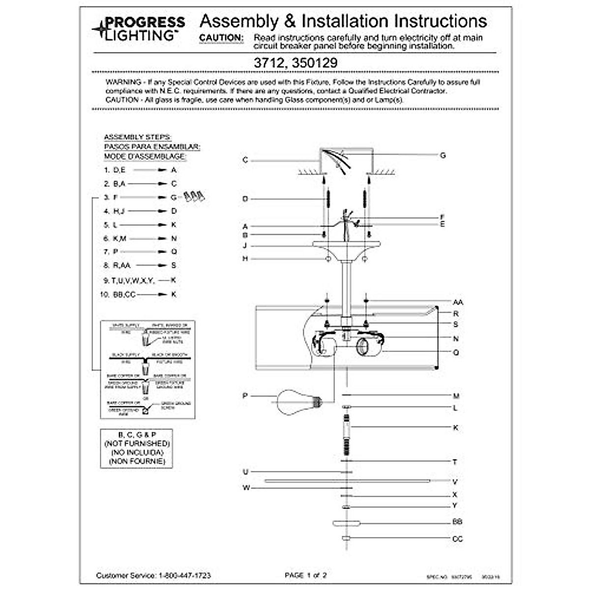 Progress Lighting P3712-20 Inspire Close-to-Ceiling, 13” diameter|10-1/8” height, Off-White Linen shade, Antique Bronze
