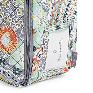 Vera Bradley Women's Cotton Deluxe Lunch Bunch Lunch Bag, Citrus Paisley - Recycled Cotton, One Size