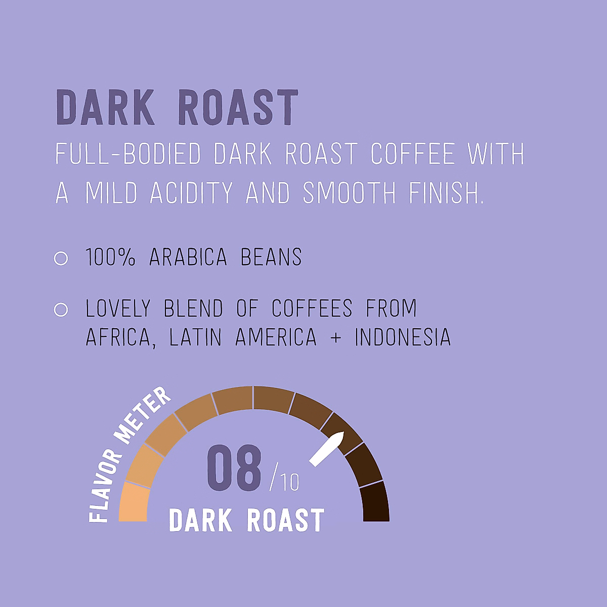 Amazon Brand - Happy Belly Dark Roast Coffee Pods, Compatible with Keurig 2.0 K-Cup Brewers, 24 Count