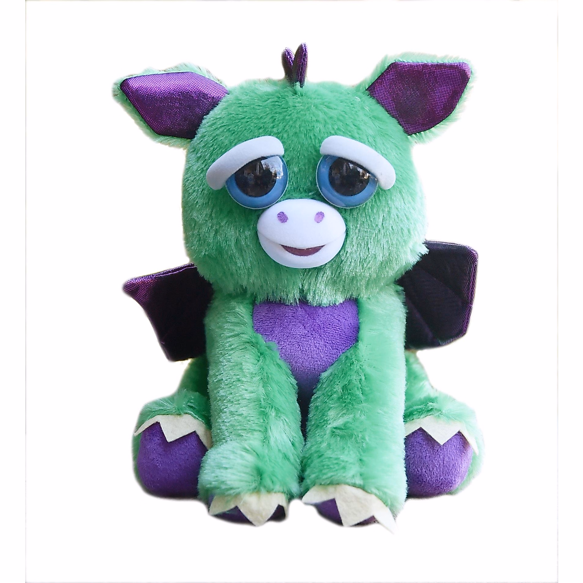 Feisty Pets Ferdinand Flamefart Dragon - Stuffed Toy, Polyester Material, 9"x5.6"x5.6" No Assembly Required