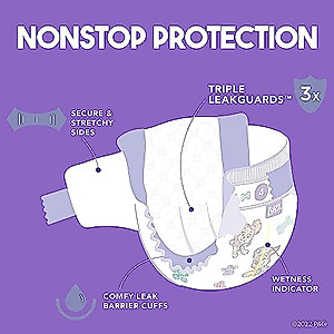 Luvs Pro Level Leak Protection Diapers Size 3 234 Count Economy Pack, Packaging May Vary