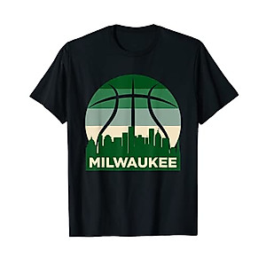 Milwaukee Basketball 2022 Shirt B-Ball City Retro Vintage T-Shirt
