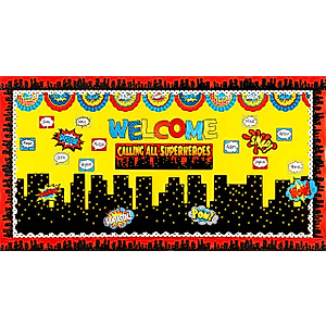 Teacher Created Resources Superhero Bunting Accents (5824)