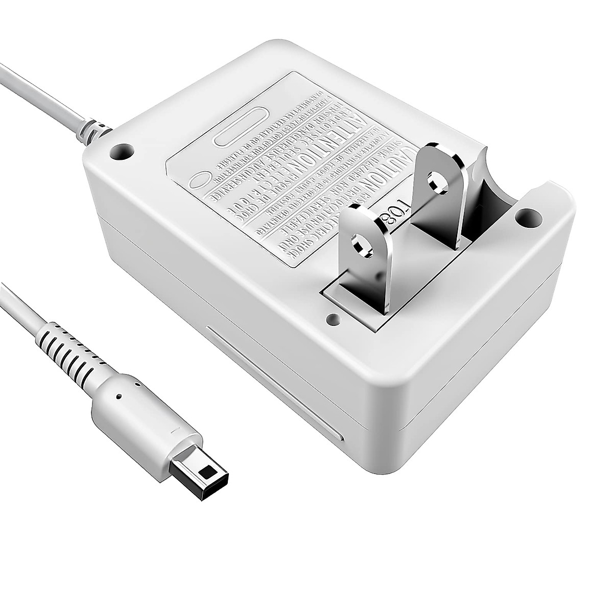 3DS Charger, Dsi Charger, AC Adapter Charger Home Travel Charger Wall Plug Power Adapter (100-240 v) Compatible with New 3DS 2DS 2DS XL 2DS DSi DSi XL