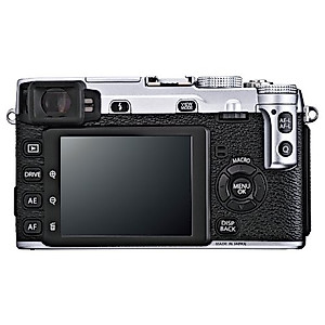 Fujifilm X-E1 16.3 MP Compact System Digital Camera with 2.8-Inch LCD - Body Only (Silver)