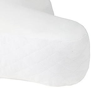 Medline CPAP Pillow (Style populates per Toggle) with Synthetic Fiber Filling Max Comfort for Stomach, Side and Back Sleepers, 15" W x 20.25" L x 4" H, 1 ea