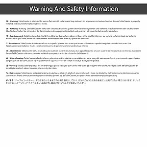 HIT PRODUCTS TableCoaster - Original Anti-Spill Table and Desk Cup Holder, Jet Black - RV and Boat Drink Holder, A Tip-Proof Coaster with Tacky Base and Walled Profile to Prevent Spilled Drinks