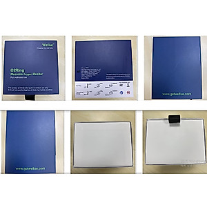 Wellue O2ring Pulse Oximeter - Rechargeable Bluetooth Oxygen Saturation Monitor with Reminder| Wearable O2 Meter Continuous Tracking of Oxygen Level and Pulse Rate with Free APP & PC Software