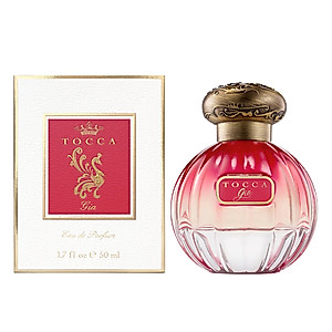 Tocca Women's Perfume, Gia Fragrance, 1.7oz (50 ml) - Warm Floral, Pink Peppercorn, Tangerine, Turkish Rose - Hand-Finished Bottle