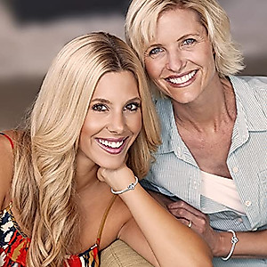 Annmors Love Heart Charm 925 Sterling Silver for Woman Beads Gifts for Women Bracelet&Necklace