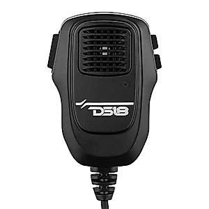 DS18 BTRCRMIC Wireless Bluetooth Audio Controller, Waterproof Marine Receiver Remote Control w/USB Bluetooth RCA - CB Radio Style Microphone with Audio Controls - iOS/Android Compatible