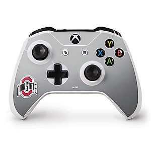 Skinit Decal Gaming Skin Compatible with Xbox One S Controller - Officially Licensed Ohio State University Ohio State University Buckeyes Design
