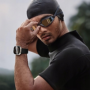 WINGLE 2 Pack for Apple Watch Ultra 2 49mm Privacy Screen Protector Case, [Anti-Peeping] 2 in 1 Waterproof 360 Protective Glass Face Cover Hard PC Bumper for iWatch Ultra 49 mm, Titanium