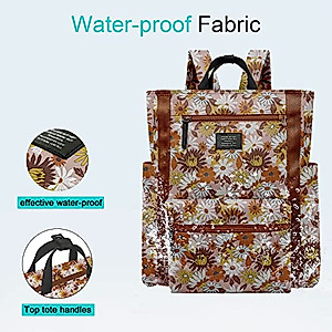 BASICPOWER Laptop Backpack for Women Men, Lightweight Bag Work Travel Casual Daypacks Fits 15.6 Inch Notebook