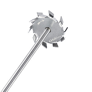 4E's USA Dissolver Stirring Rod for Overhead Stirrer Mixer