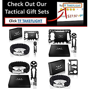 Tactical Pen Gifts for Men – Fathers Day Gift for Dad | LED Tactical Flashlight Multitool for EDC Gear – Cool Gadgets, Tactical Gear, Military Gear, Groomsmen Gifts for Men that Have Everything