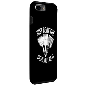 iPhone 7 Plus/8 Plus Just Beat the Devil out It funny artist drawing gift Case