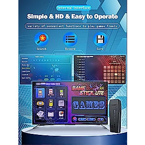 Fadist Retro Game Console, Built in 15000+ Classic Games, 4K HD Output, Emulator Game Console with 2 Ergonomics Controllers, Plug and Play Game Box, Ideal Gift for Kids, Adult, Friend, Lover