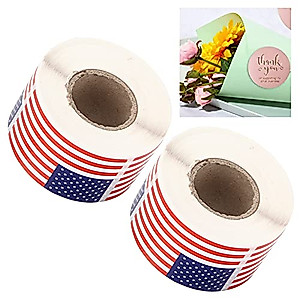 Flag Stickers, Envelope Stickers Stickers for Packages for Packages for Envelope for Sealing for Adhesive Labels