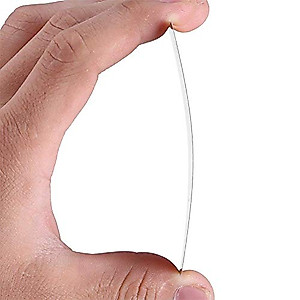 100 pcs Blank sublimation metal name card Thick Laser Metal Name Card printing blank business card use sublimation ink and paper (Silver )