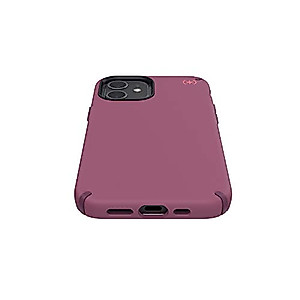 Speck Products Presidio2 PRO iPhone 12, iPhone 12 Pro Case, Lush Burgundy/Azalea Burgundy/Royal Pink