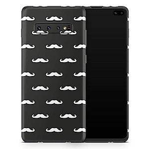 DesignSkinz Mustache Galore Protective Vinyl Decal Wrap Skin Cover Compatible with The Samsung Galaxy S20 (Screen Trim & Back Glass Skin)