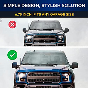 Antenna Mast for Ford F150 (2009-2023) | Highly Durable Premium Truck Antenna 6 3/4 Inch | Car Wash-Proof Radio Antenna for FM AM | Black, Automotive Antenna Replacement for Cars | F-150 Accessories