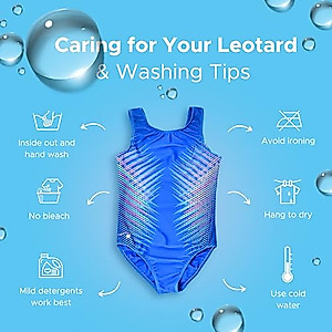 Destira Gymnastics Leotards for Girls, Tiger Stripe, Super Soft Leotards for Women and Girls with Matching Scrunchie, Gymnastics, Dance, Cheer, Yoga, and More, Adult X-Small