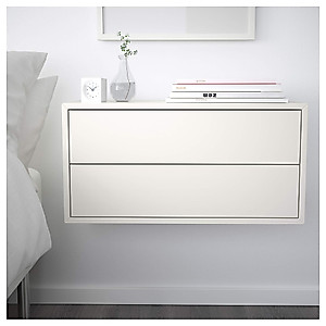 IKEA Eket Cabinet with 2 Drawers, White