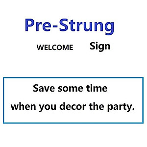 Holographic Welcome Banner Decorations Sign, Iridescent Hanging Bunting String Flag Garland for Welcome Baby Shower, Deployment Homecoming, Family Reunion, Military Homecoming Party