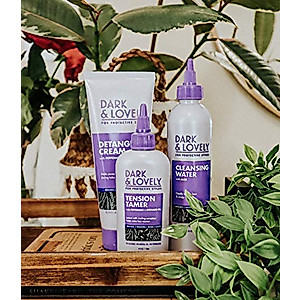 SOFT SHEEN/CARSON INC Dark and Lovely for Protective Style Cleansing Water and Cream Detangler Kit Shampoo with Aloe and Conditioner with Avocado and Peppermint 2 Count