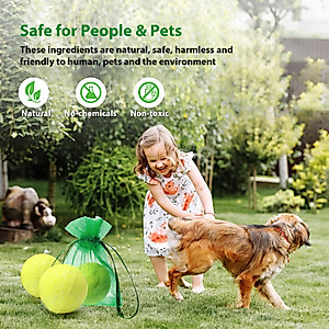 Homsor Snake Repellent Pet Safe 10 Pack Powerful Snake Away Repellent for Outdoors Indoor Yard House Camping Lawn Natural Snake Be Gone Balls to Keep Snakes Away from Your Family