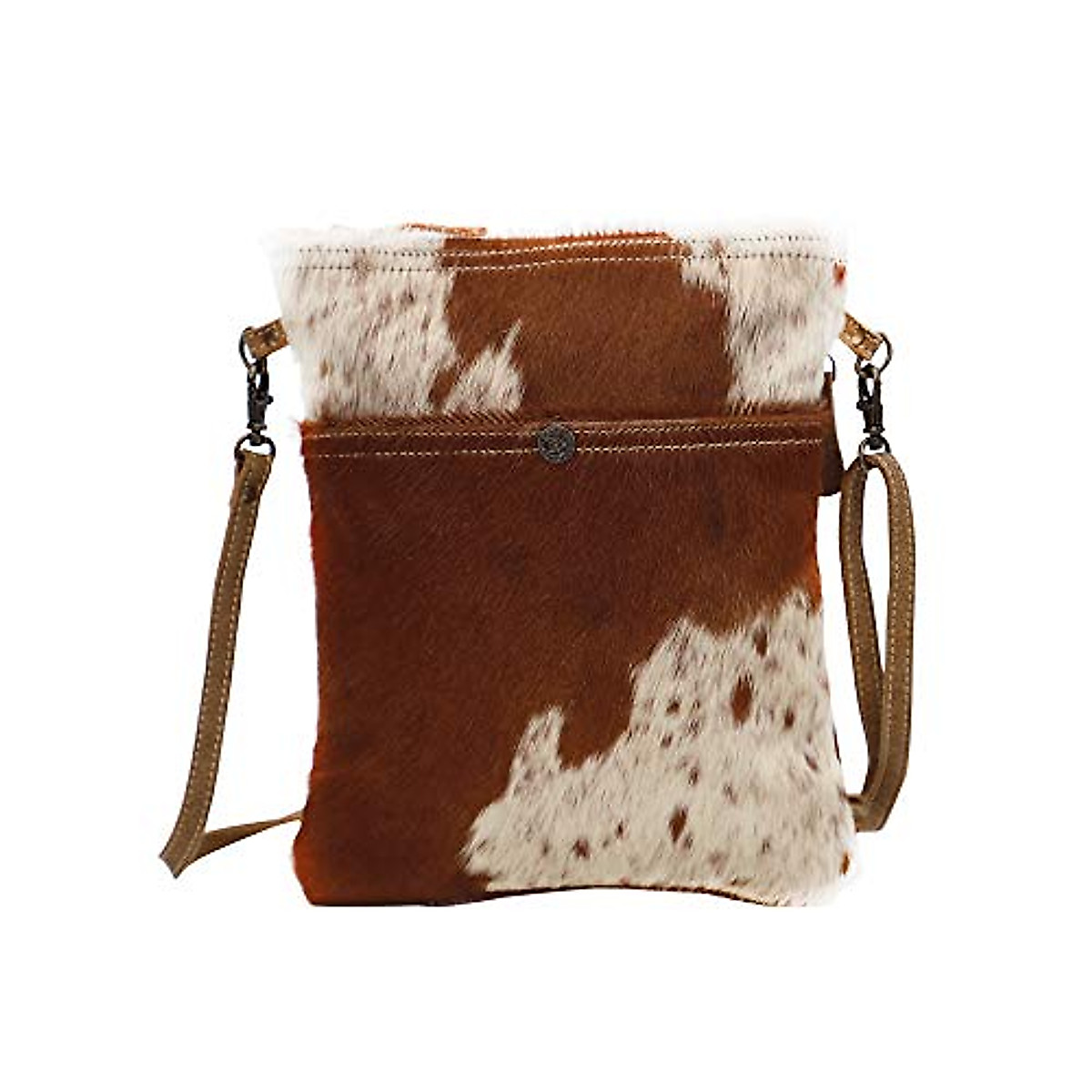 Myra Bag Women's Hair-On Crossbody Brown One Size