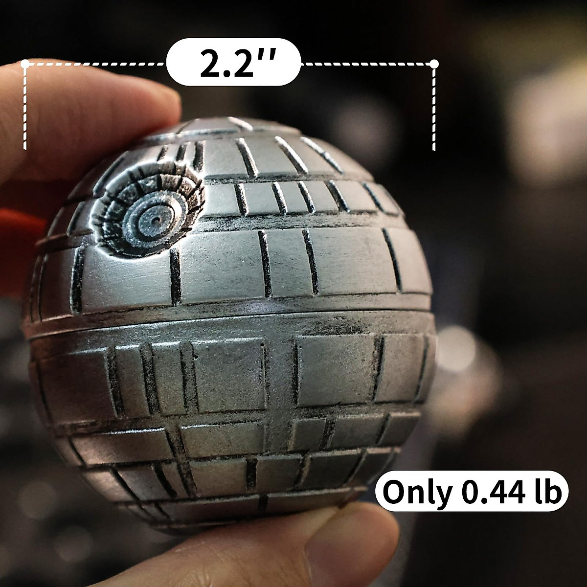 Generic Spice Grinder with Gift Box, 2.2, Silver