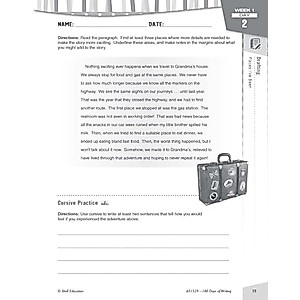180 Days of Writing for Sixth Grade - An Easy-to-Use Sixth Grade Writing Workbook to Practice and Improve Writing Skills (180 Days of Practice)